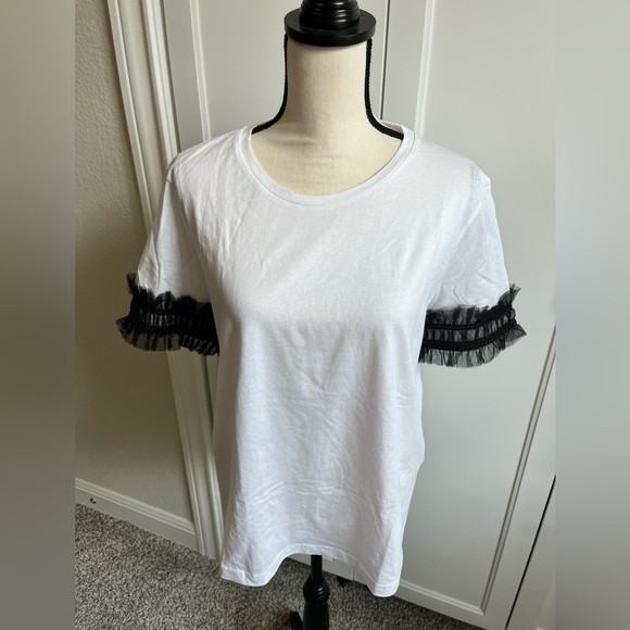 Zara | Tops | Zara Tshirt Ewc Size L | Poshmark